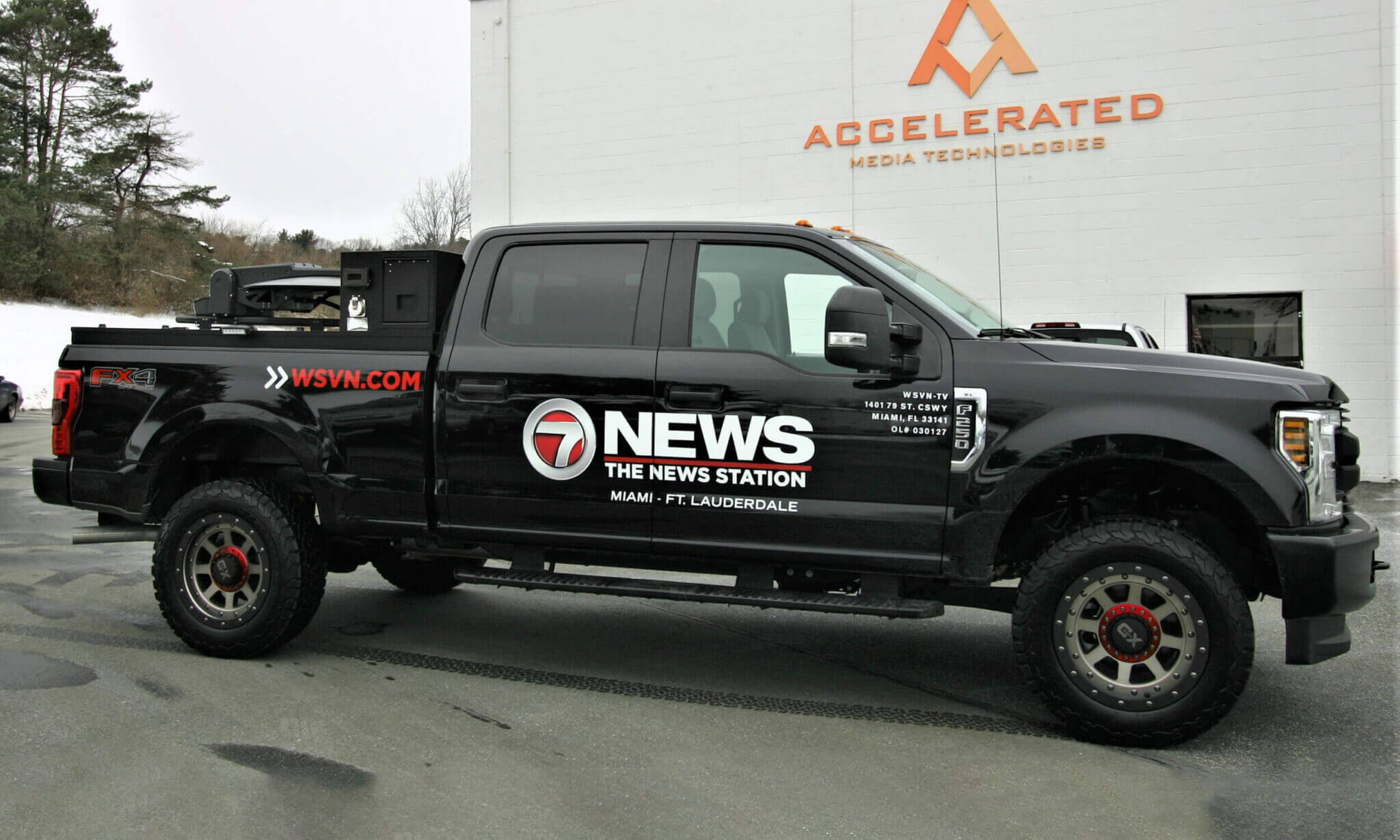 Tactical News Trucks - Accelerated Media Technologies