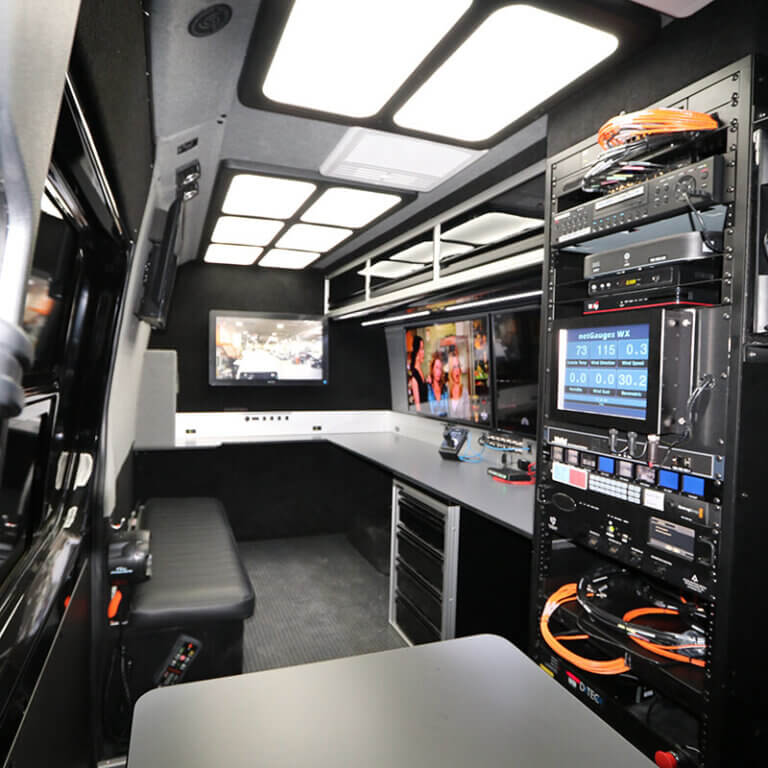 Mobile Command Vans - Accelerated Media Technologies